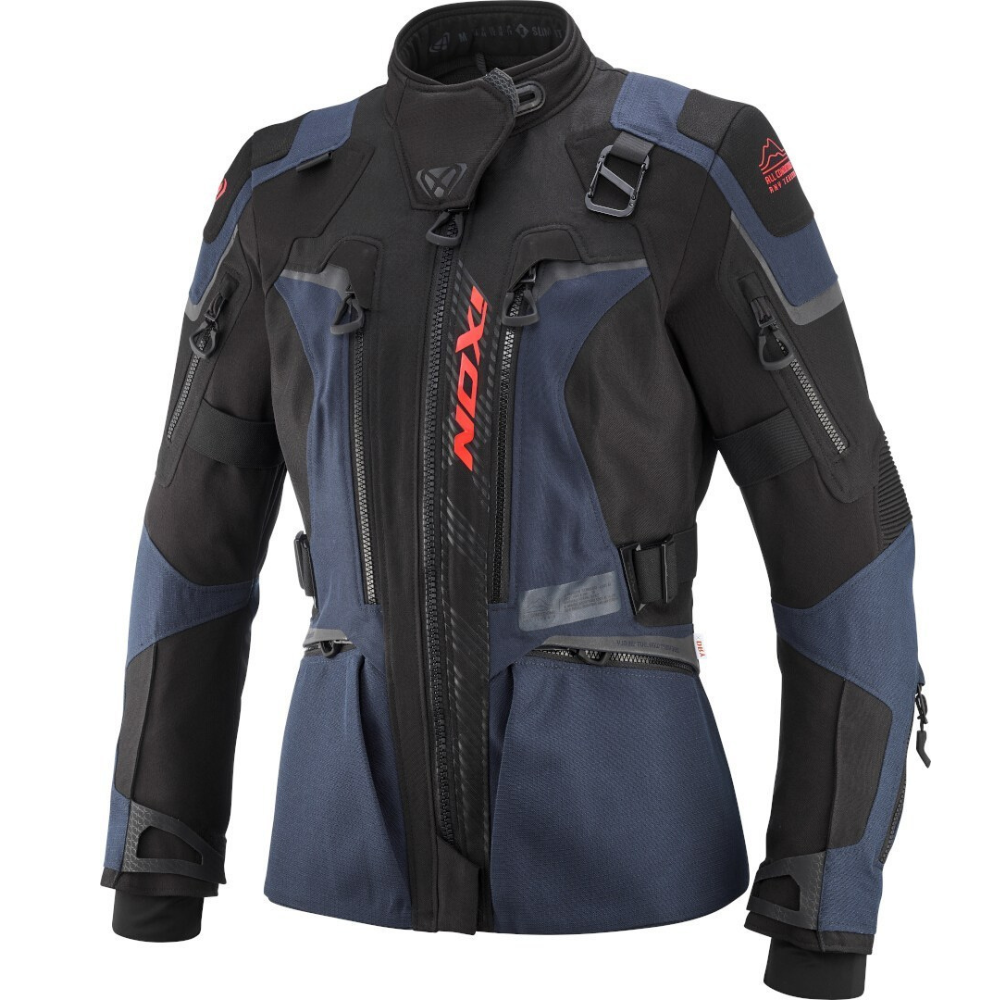 BLUSAO IXON LADY ODIN AZUL/PRETO/VERMELHO - Loja Motard online