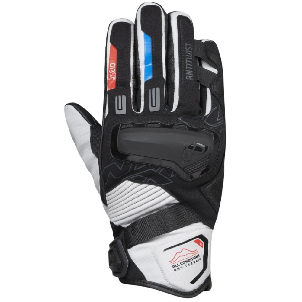 UVAS IXON MS SKEID PRETO/CINZA/VERMELHO - Loja Motard online